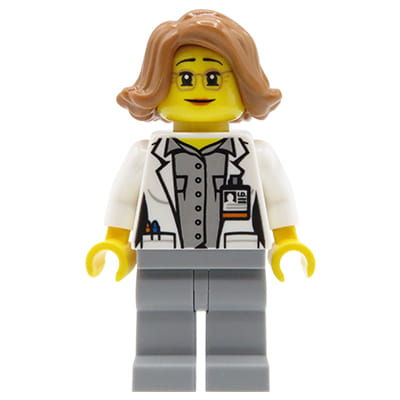 LEGO City - figurka Kobieta Lekarz / Doktor / Naukowiec - Extra Extra ...